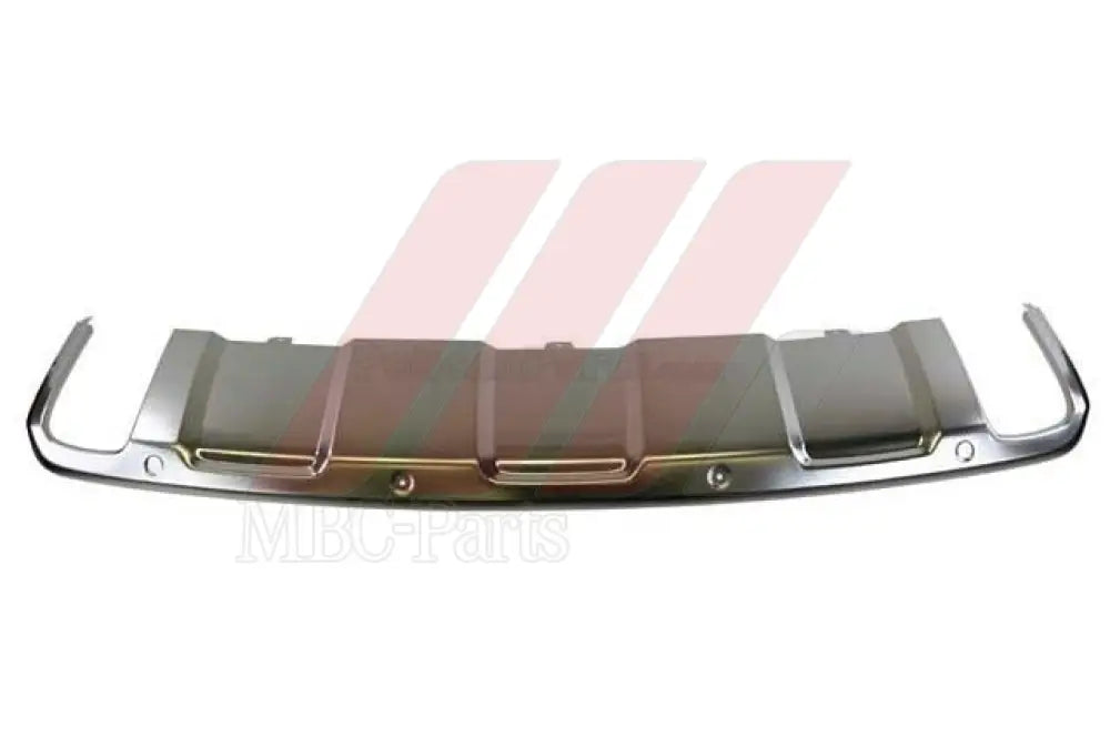 W164 BUMPER CHROME CENTER REAR – MBC Parts
